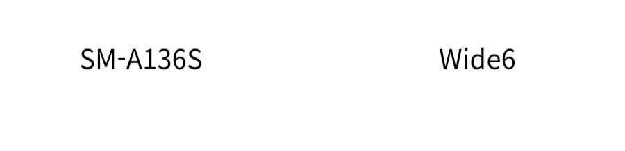 갤럭시A13-5G 국내모델 (SM-A136S) 신규모델 등록. / "갤럭시 와이드6" 네이... - Samsung Members