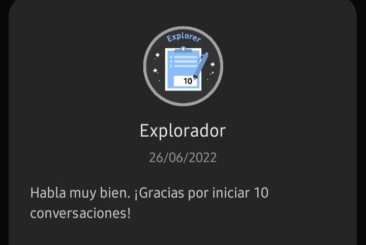 Medalla Explorador - Samsung Members