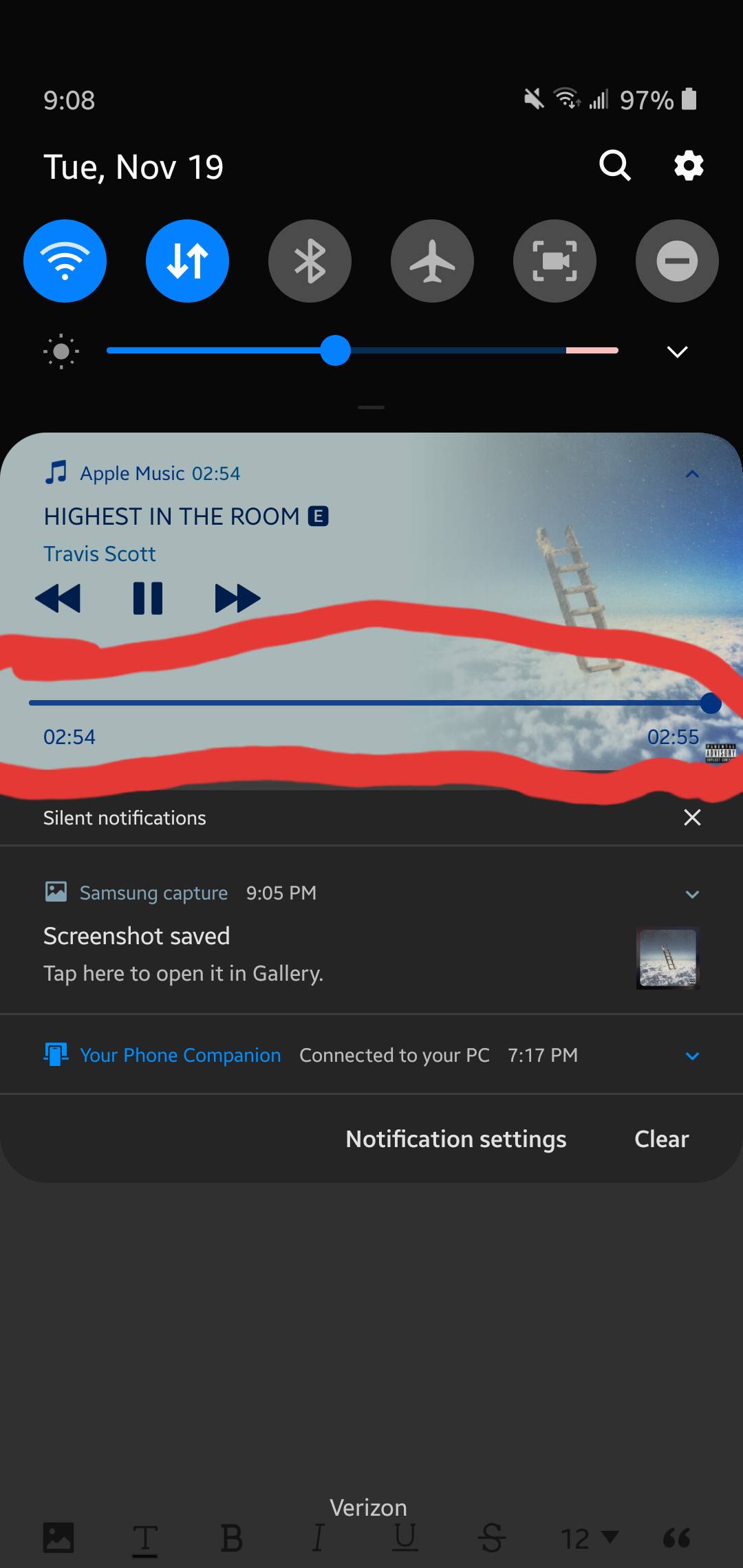 Add a timeline seekbar to the music widget on the ... - Samsung Members