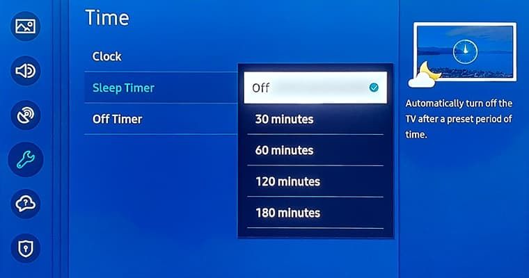Using Sleep Timer on your Samsung TV - Samsung Members