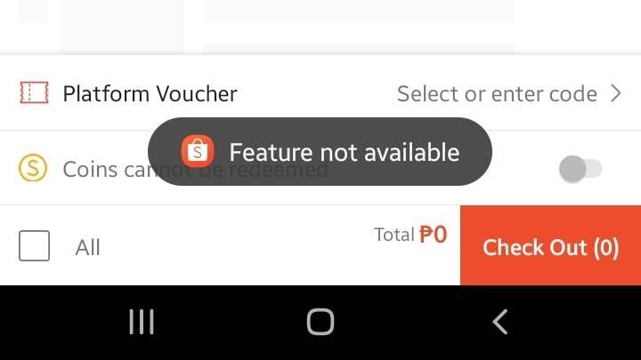 "Feature not available" - Samsung Members