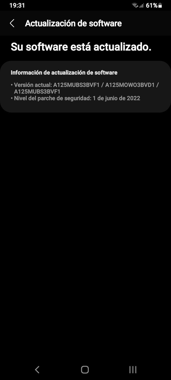 Para cuando Android 12 en el Galaxy A12 Normal. - Samsung Members