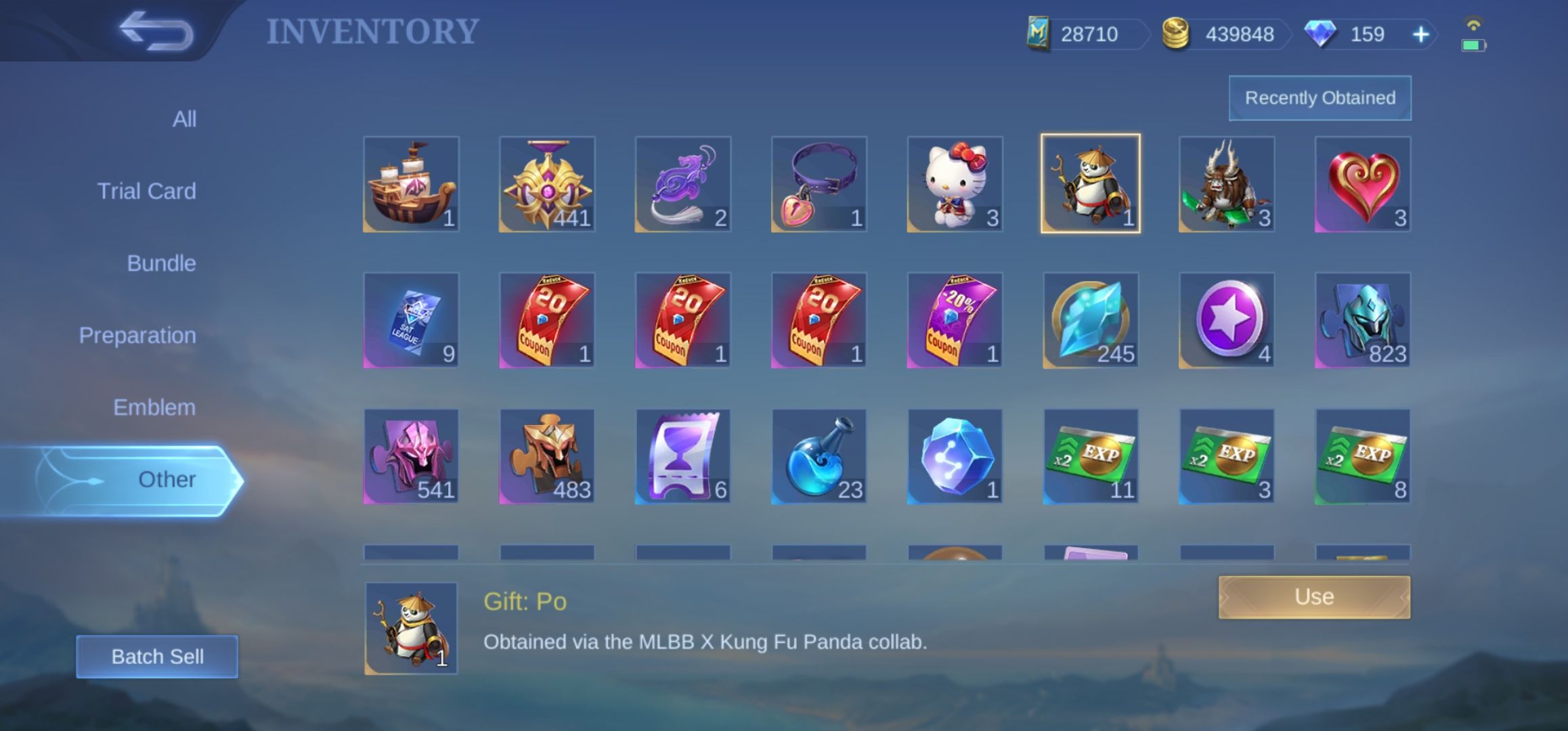 MLBB x Kung Fu Panda - Samsung Members