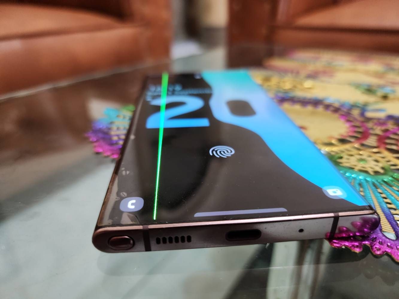 Solved: Green Line di Layar Note 20U - Samsung Members