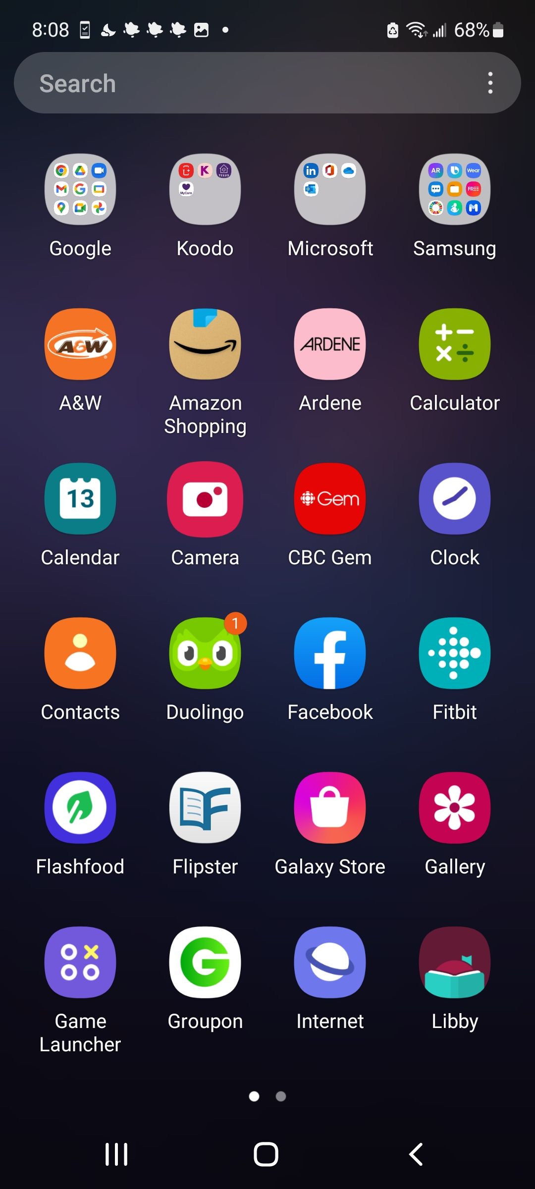Solved: How do I add a new folder to the Apps page? - Samsung Members