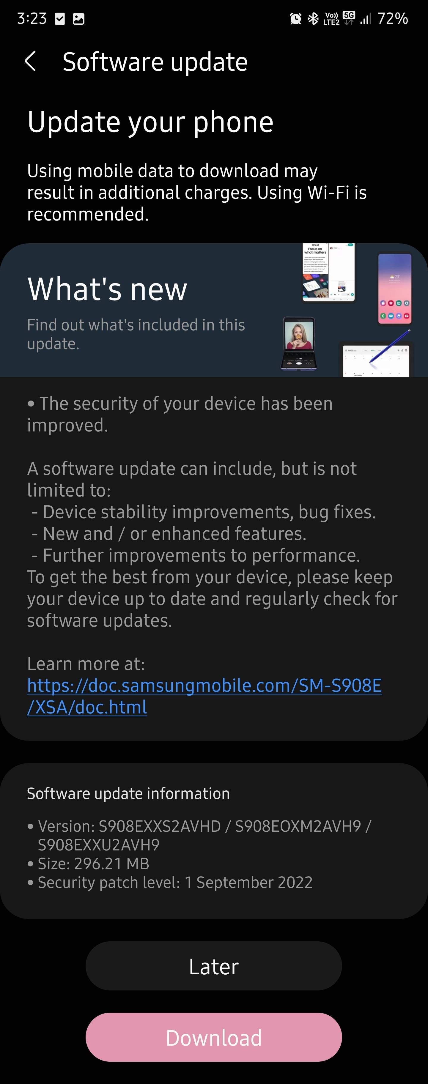 S22 Ultra September Update - Samsung Members