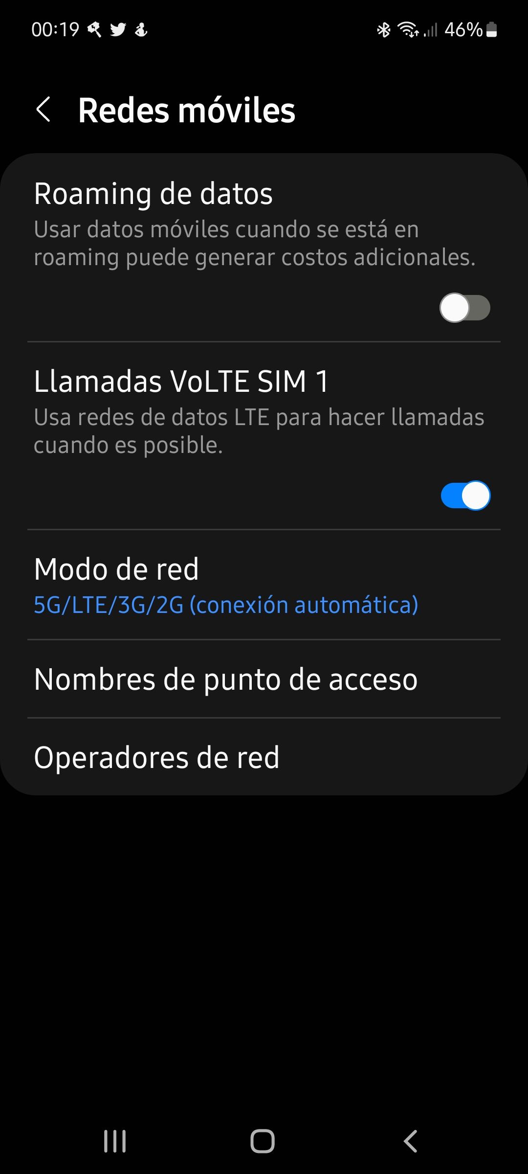 Modo de red - Samsung Members