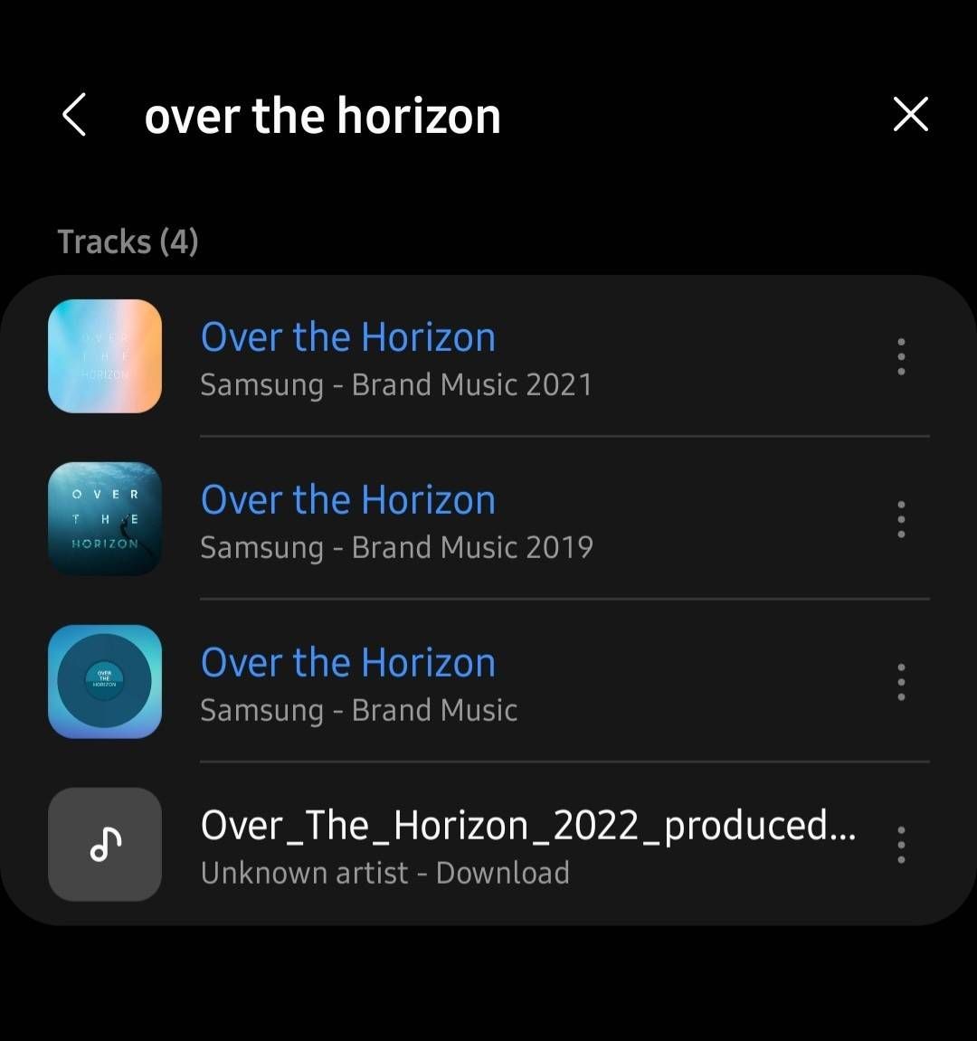 Download “Over The Horizon 2022 produced by SUGA o... - Samsung Members