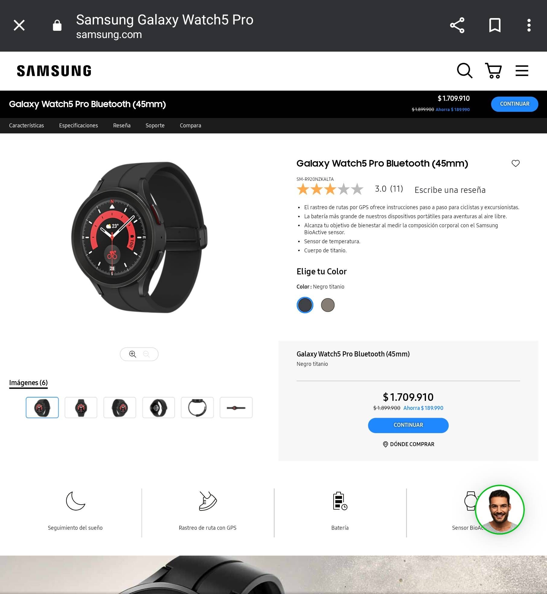 Galaxy whatch 5 pro, una herramienta infaltable pa... - Samsung Members
