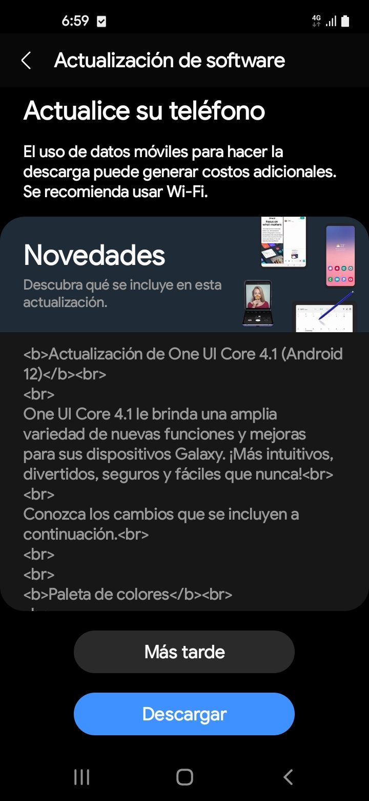 One UI Core 4.1 con Android 12 para Galaxy A11 Tel... - Samsung Members