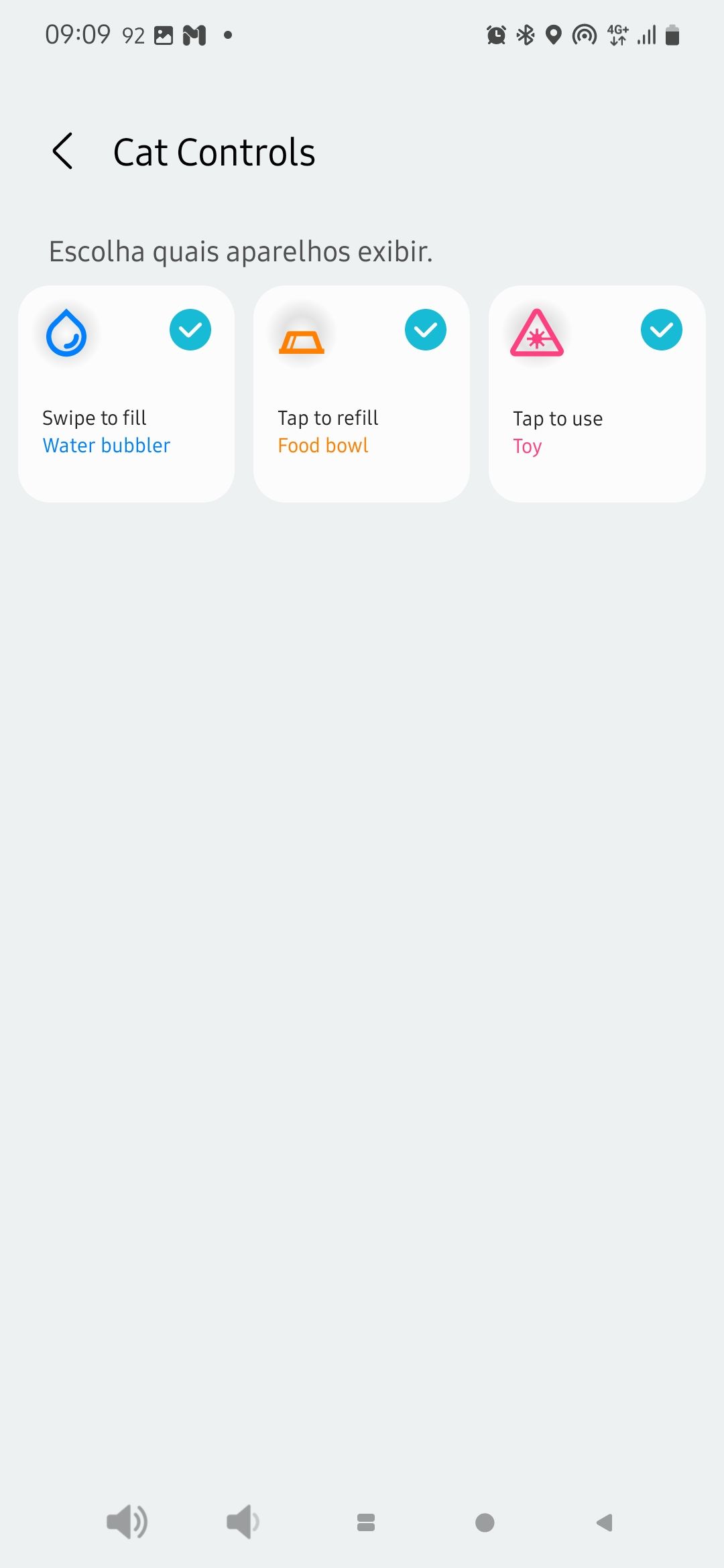 Alguém saber me dizer o que e cat controls !?? - Samsung Members