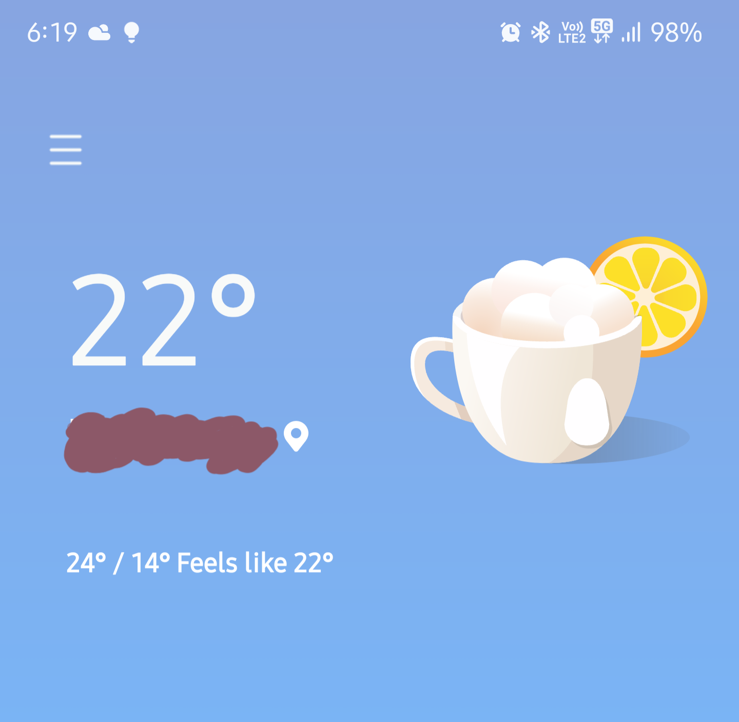 Samsung Weather One UI 5 - Page 2 - Samsung Members