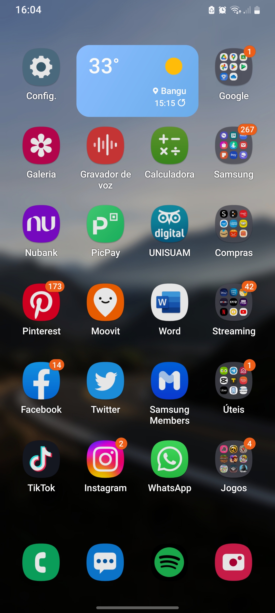 Essa é a minha tela inicial. Como é a sua? - Samsung Members