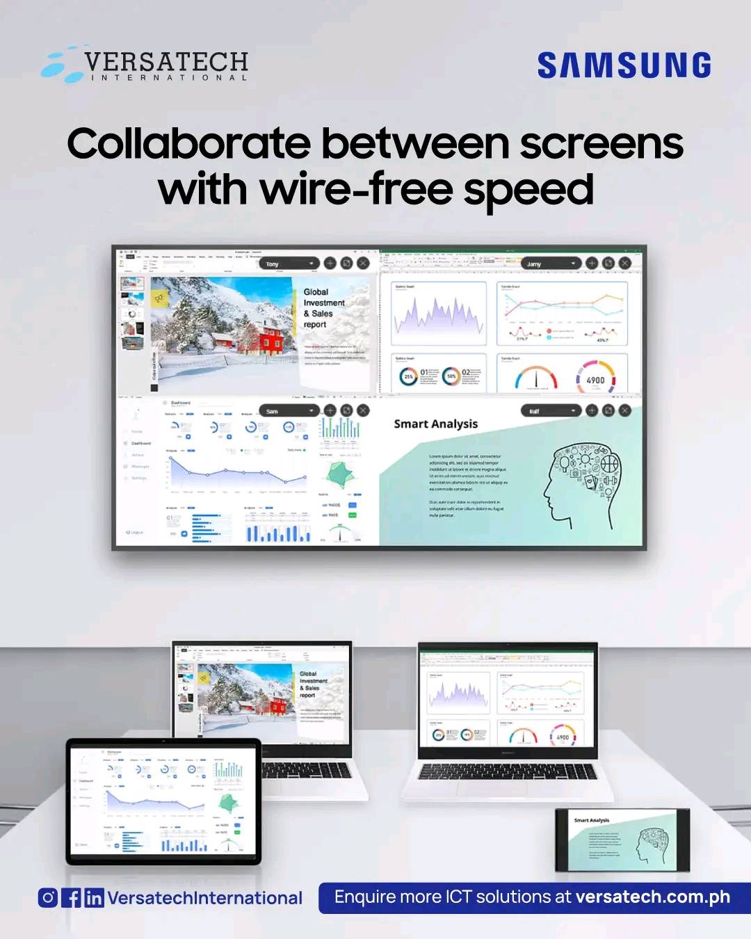 Versatech International - Samsung Members