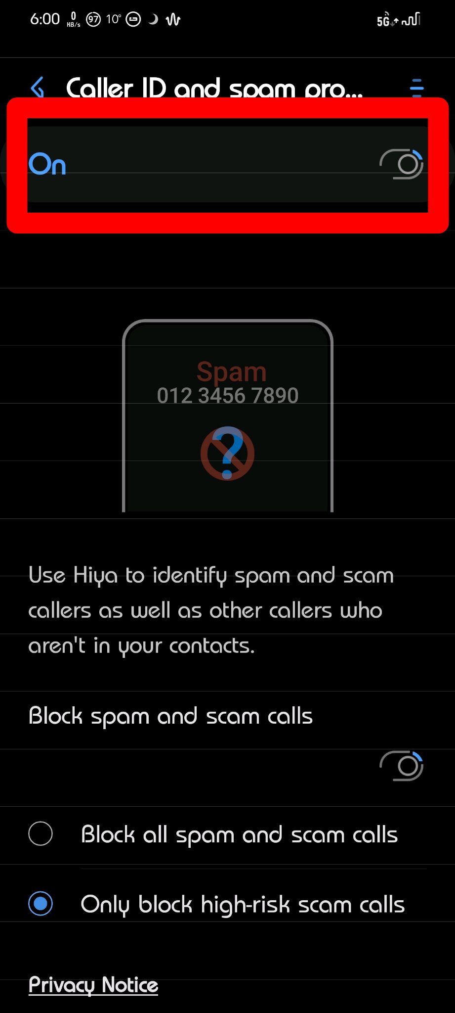 All incoming calls showing as private number - Samsung Members