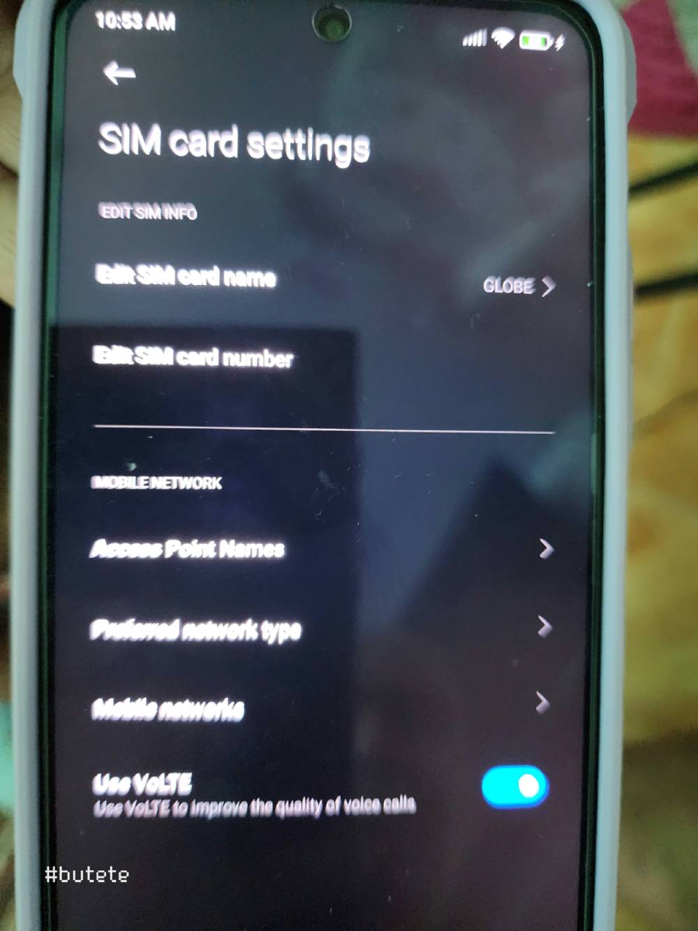 VoLTE not showing - Samsung Members