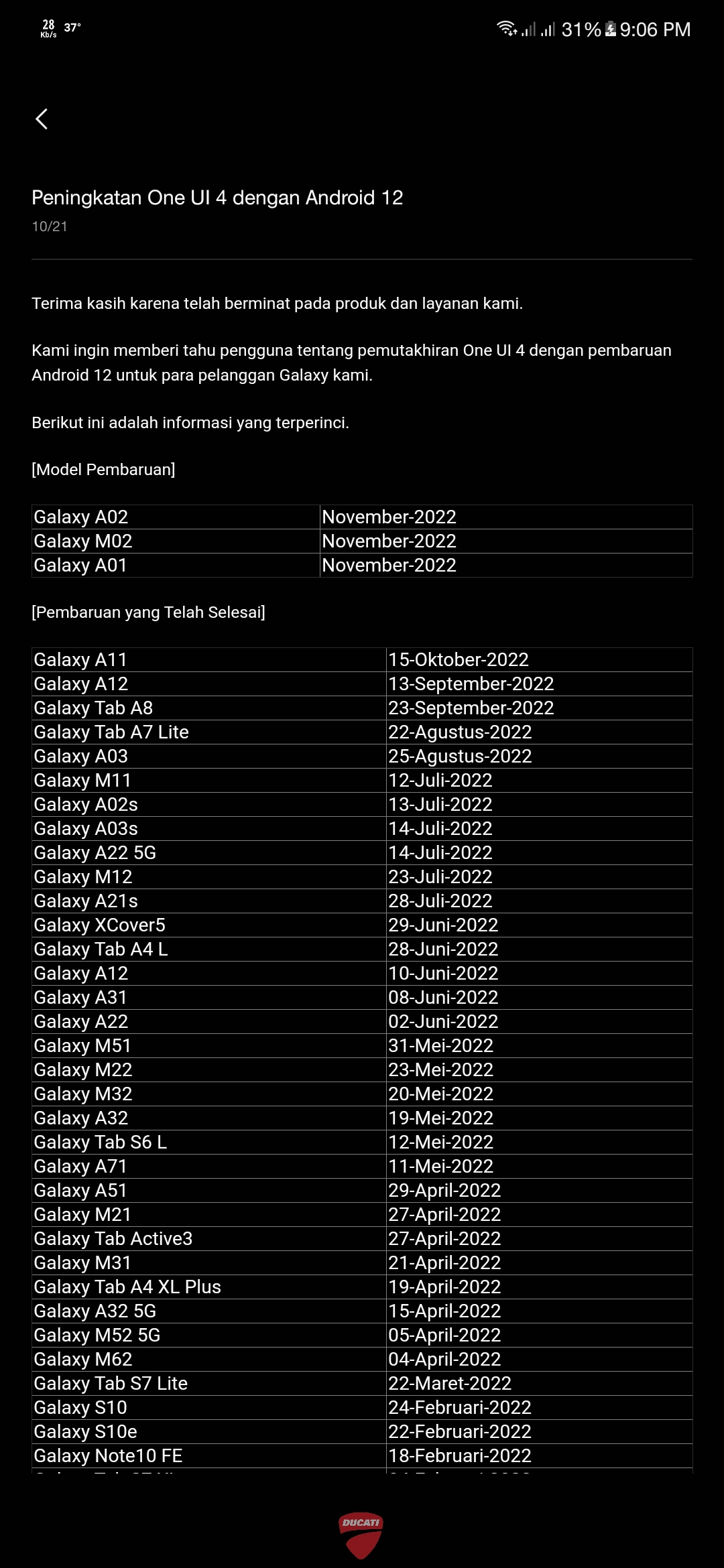 [Tips] Hal Sederhana Sebelum Melakukan Update Andr... - Halaman 5 ...