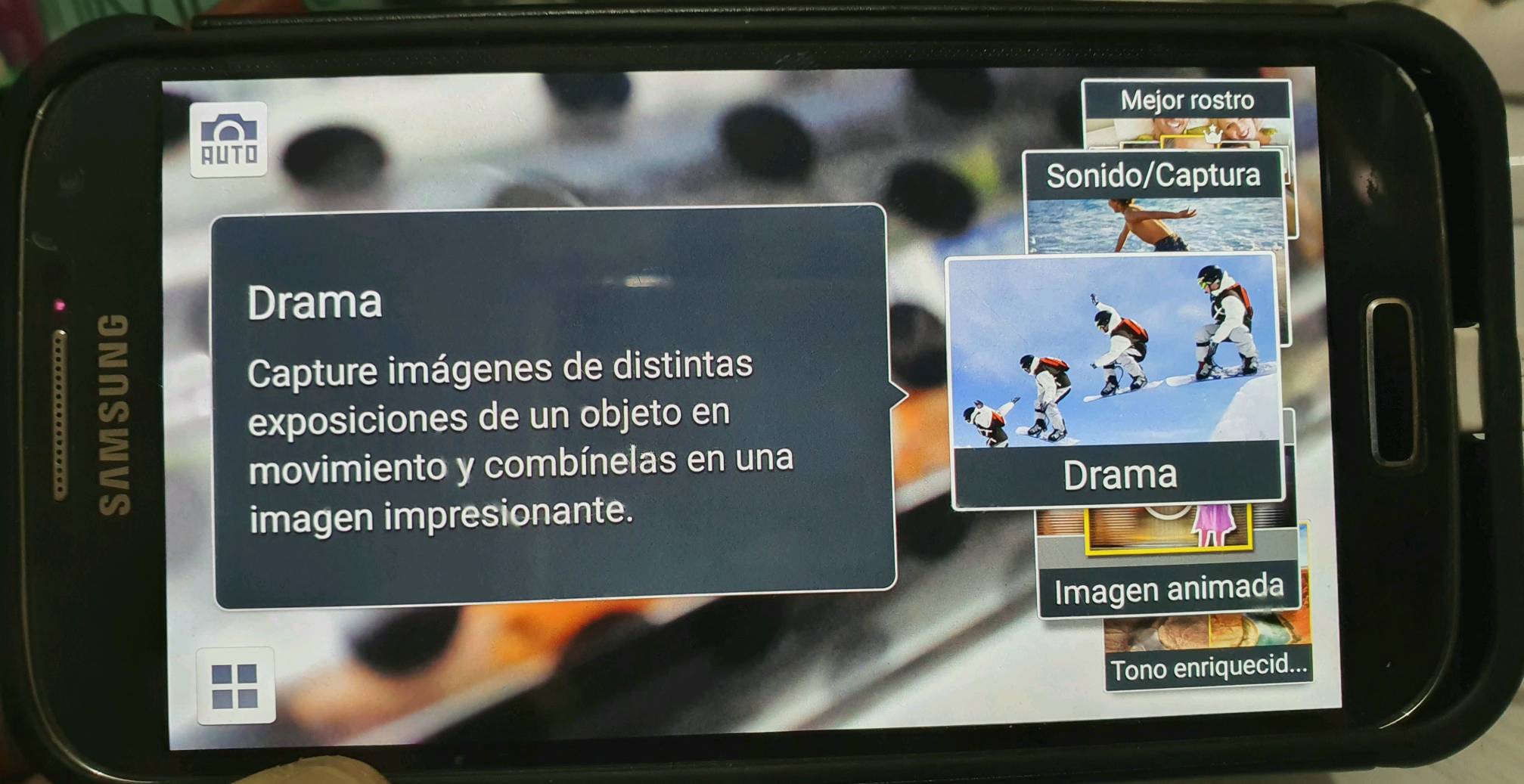 Modos de Cámara (Drama_Sonido/Captura) - Samsung Members