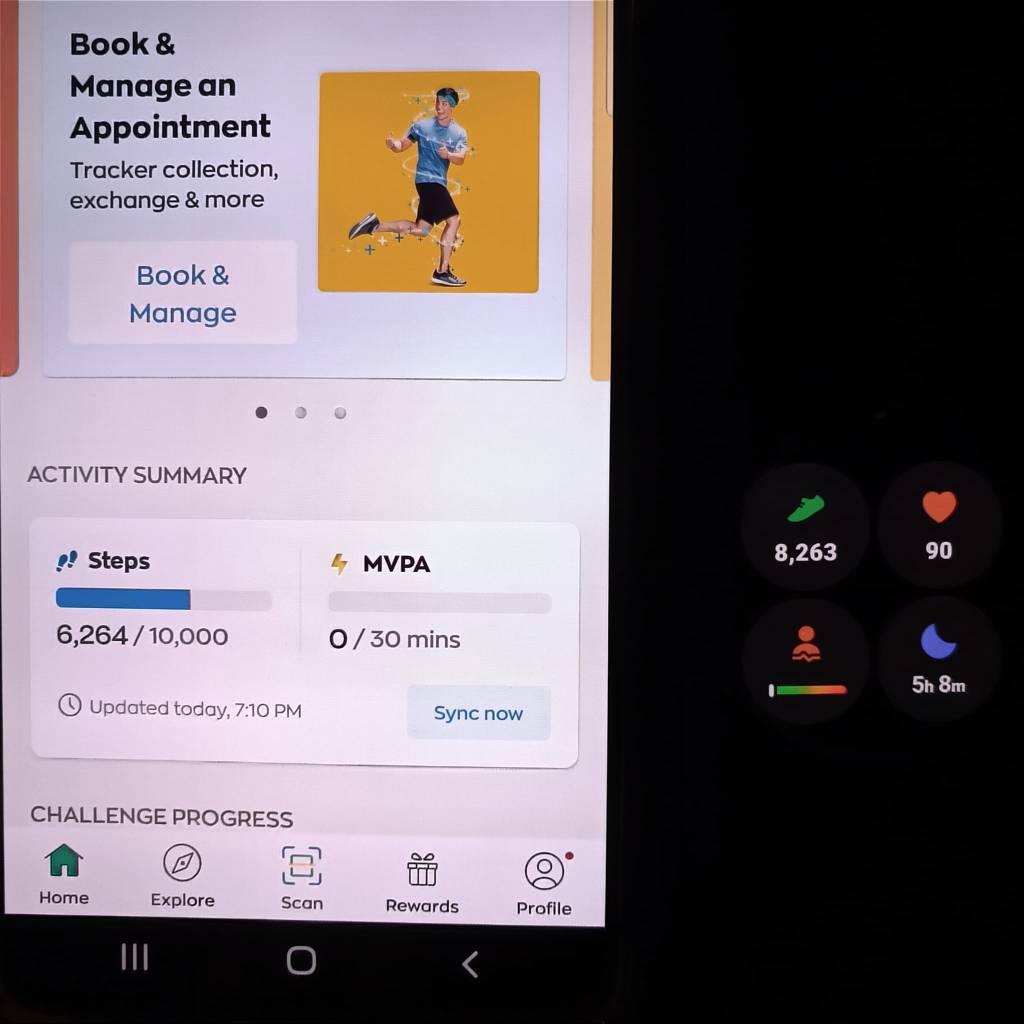 Galaxy Watch and Healthy 365 unable to sync proper... - Samsung Members