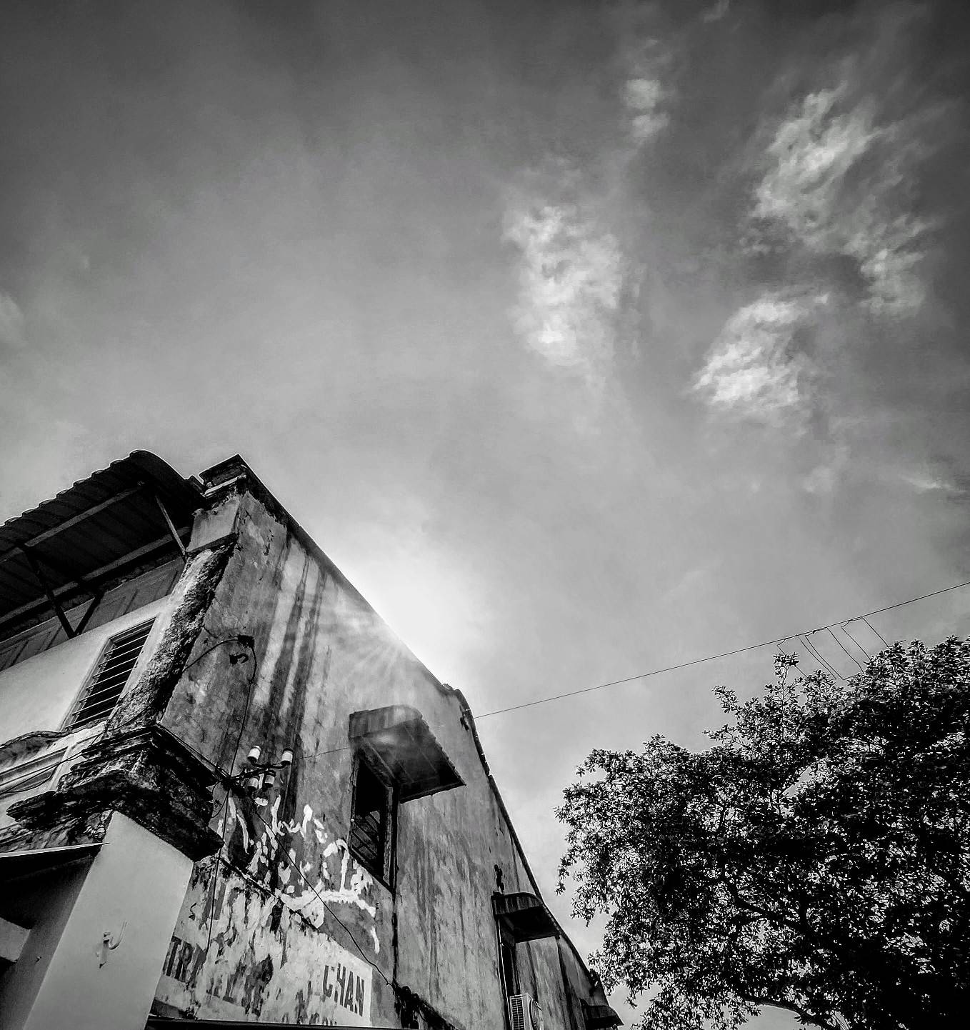 Penang Pre-War Building (Black and White) - Samsung Members