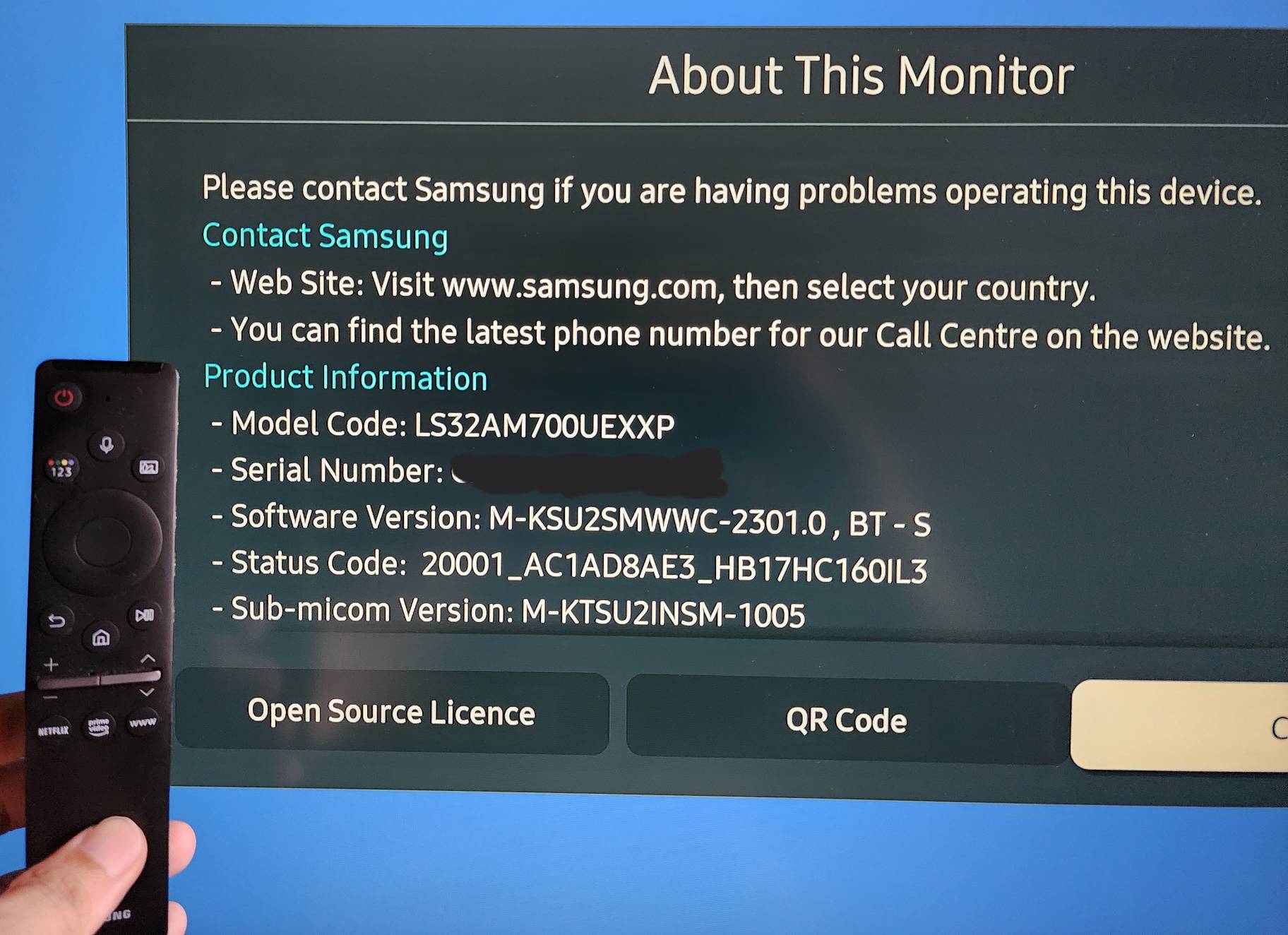 Remap/modify monitor M7 remote buttons - Samsung Members