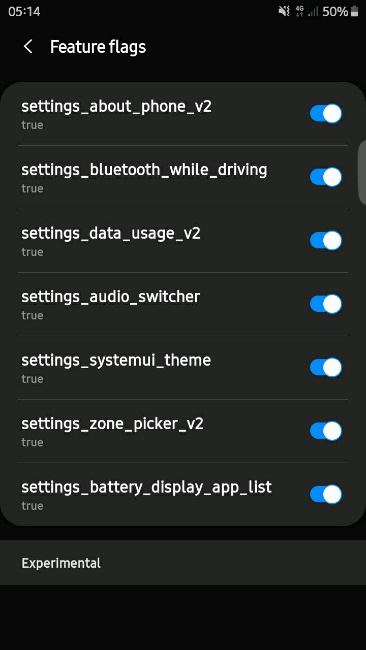 Feature Flags - Samsung Members