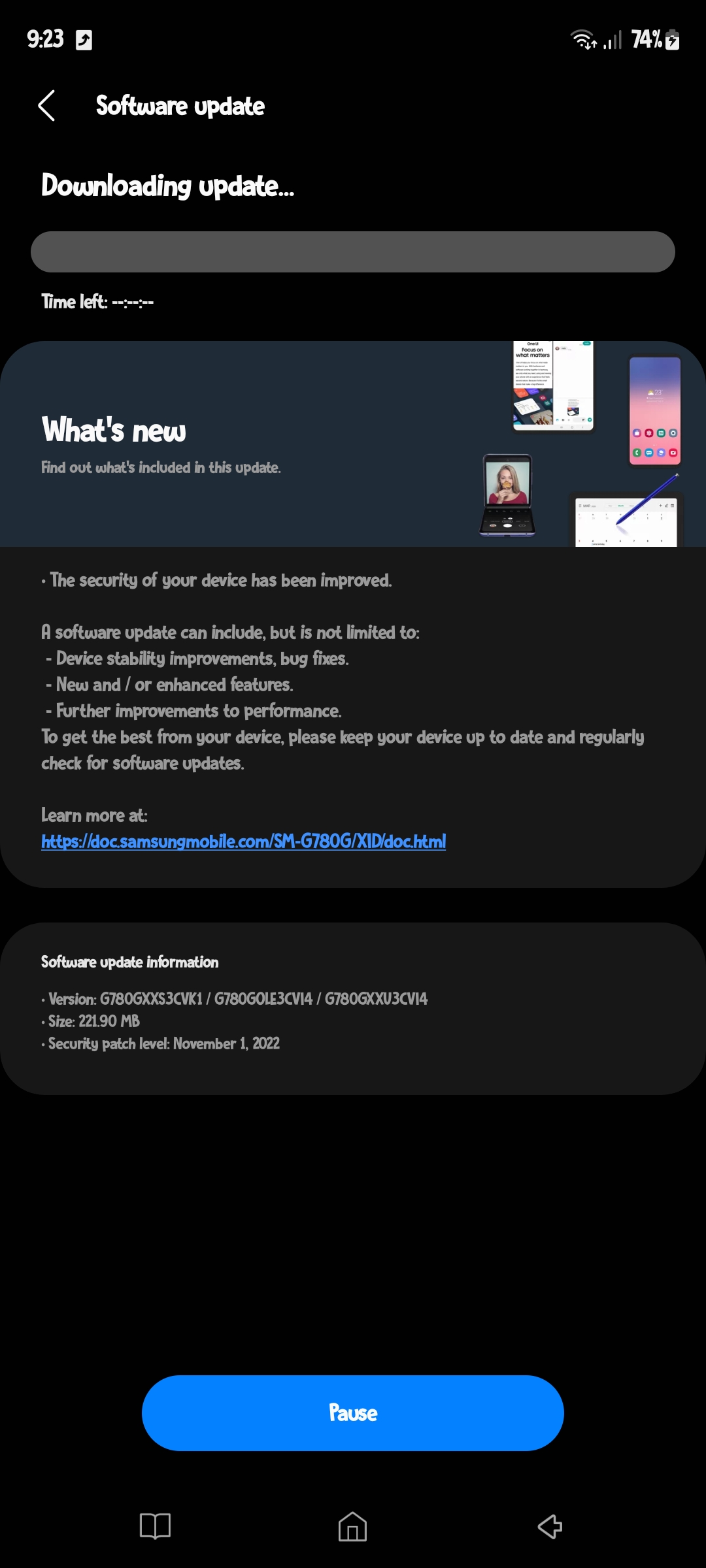 Update Patch November 2022 Galaxy S20 FE Snapdrago... - Halaman 2 - Samsung Members