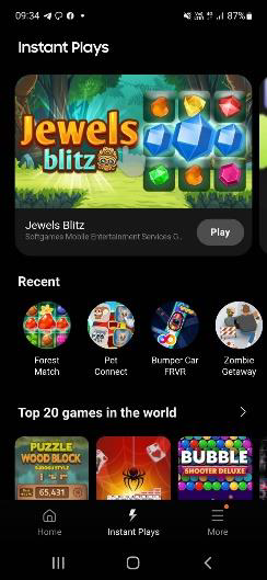 Enjoy Instant plays with your Galaxy Phones - Samsung Members