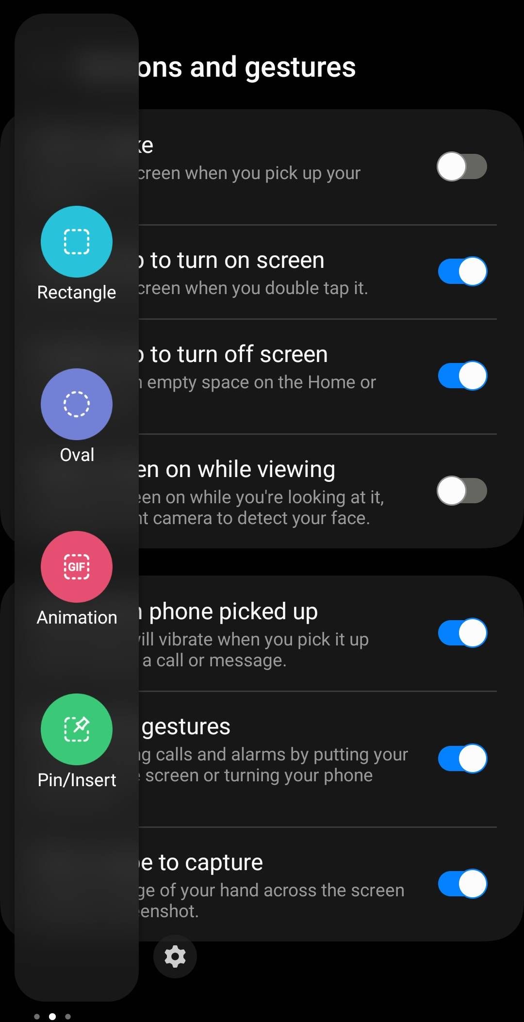 Motion gestures on S22 ultra - Samsung Members