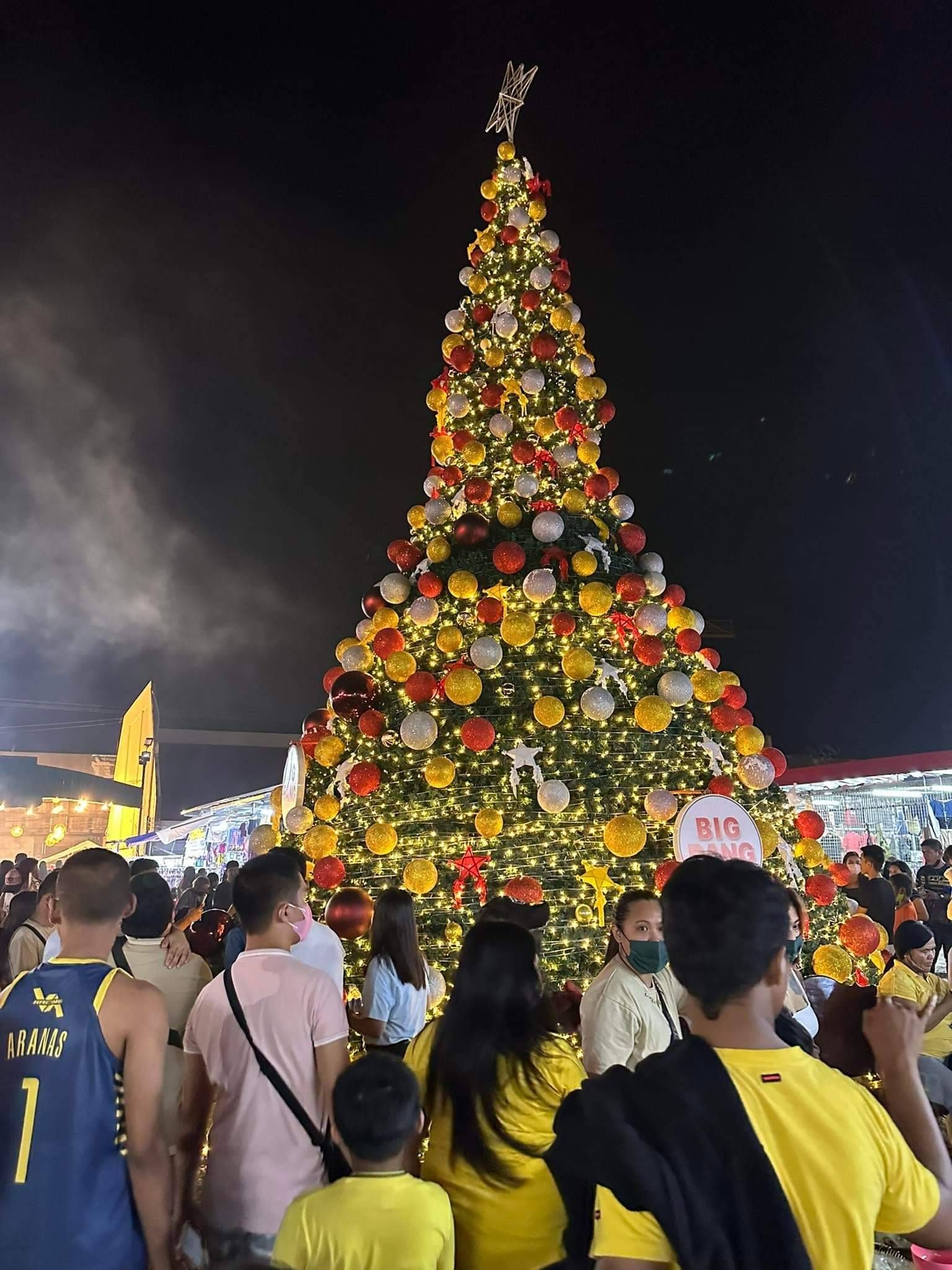 Giant Christmas tree @ Big Bang Park, Davao City - Samsung Members
