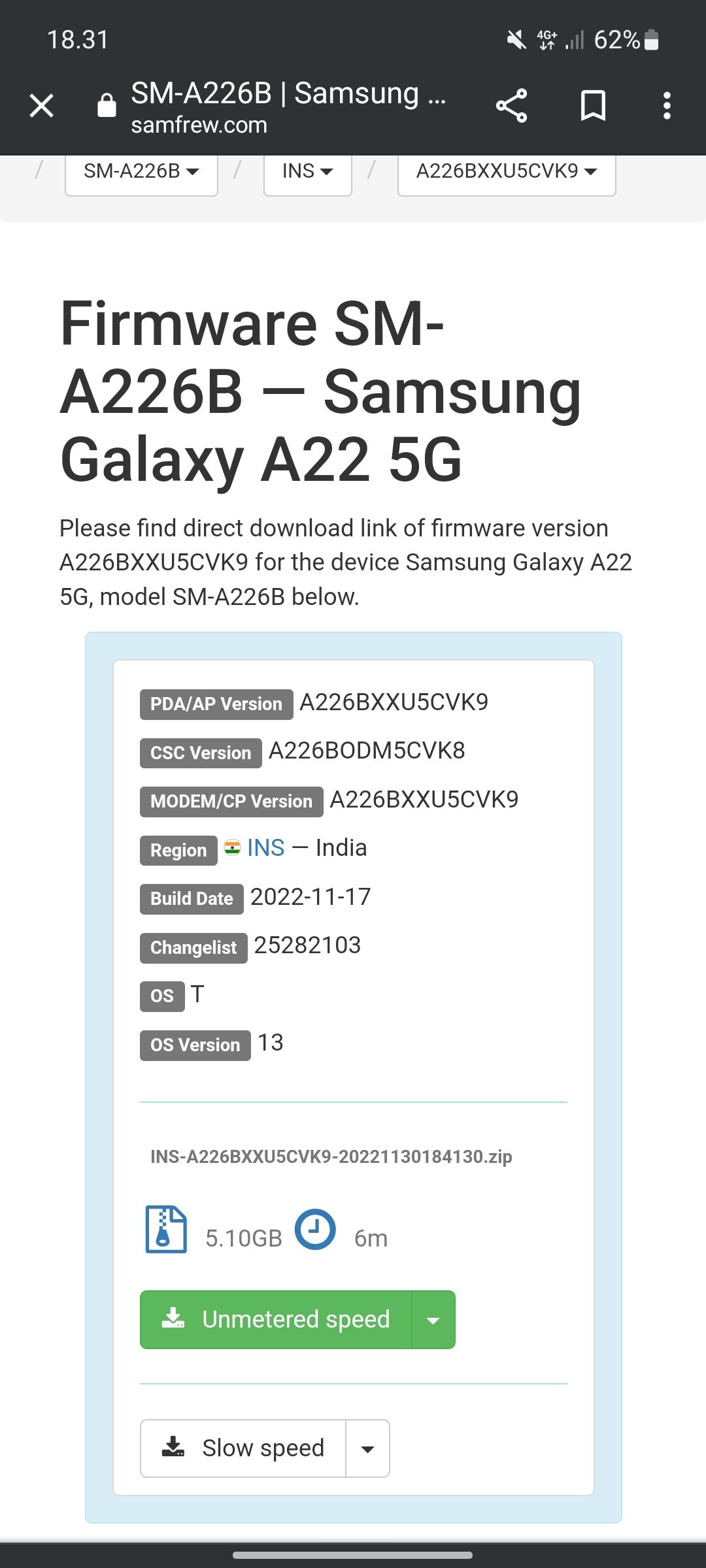 Galaxy A22 5G update One UI 5.0 - Samsung Members