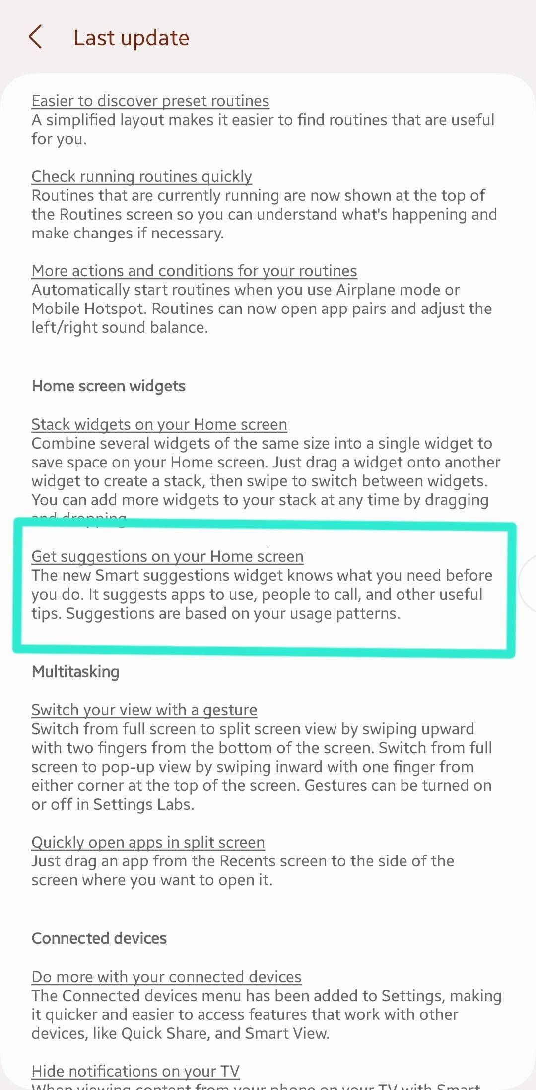 Smart suggestions app on A33? - Samsung Members