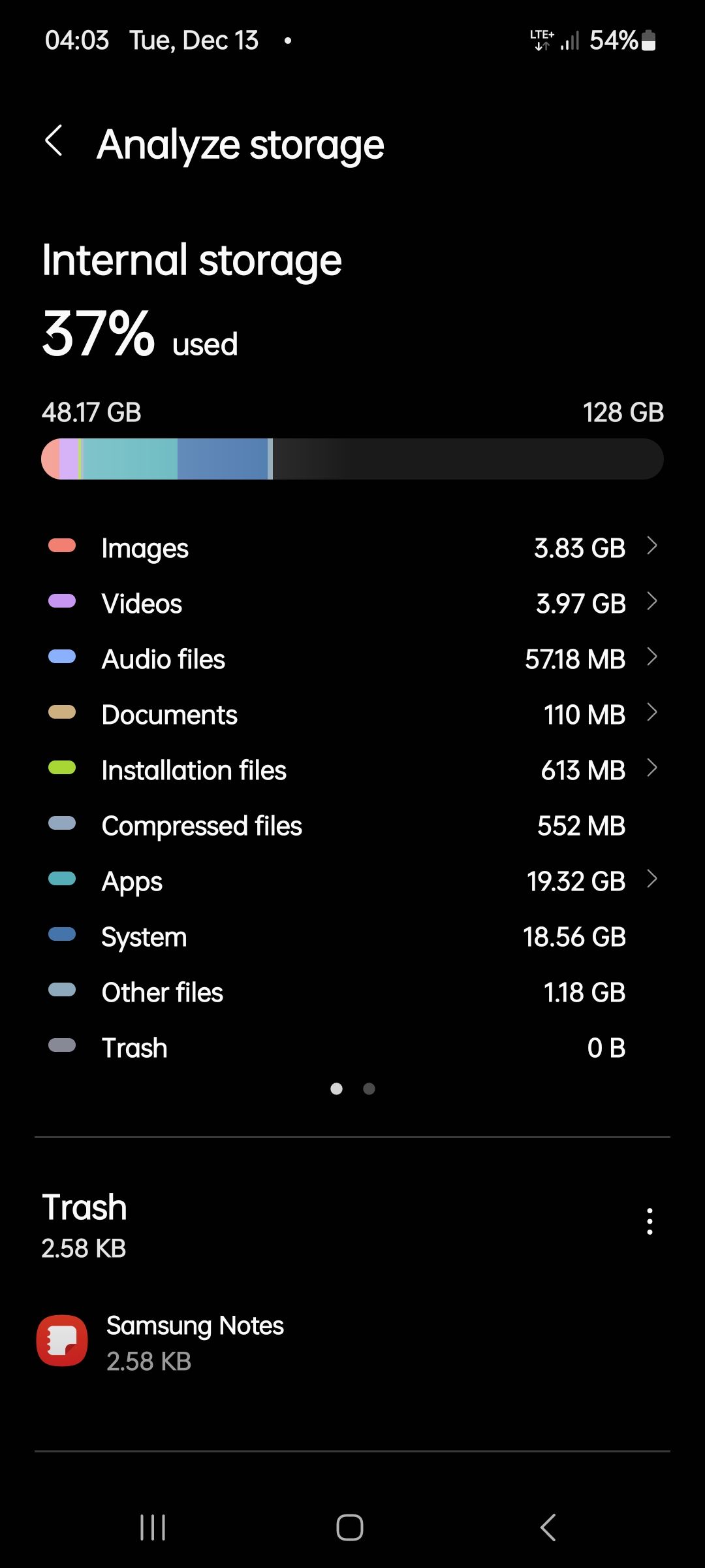 Storage Fulll - Samsung Members