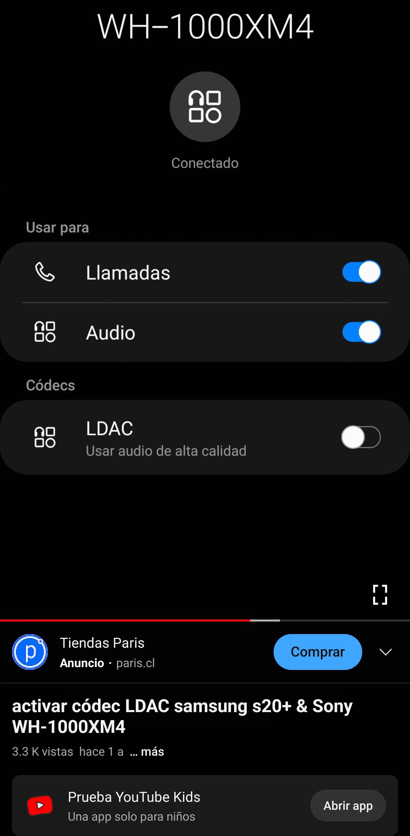 No funciona el LDAC en S22 ULTRA - Samsung Members