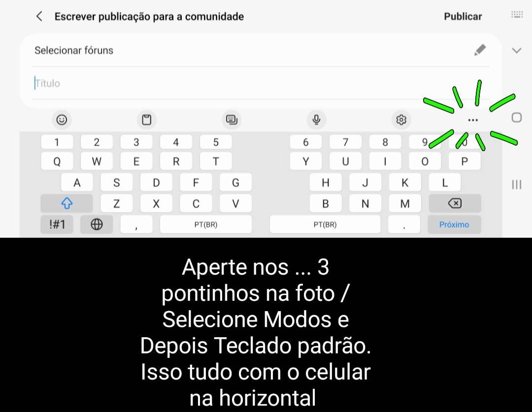 Teclado - Samsung Members