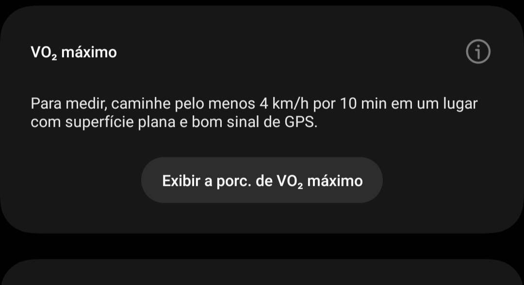 Vo2 max no watch 5 pro - Samsung Members