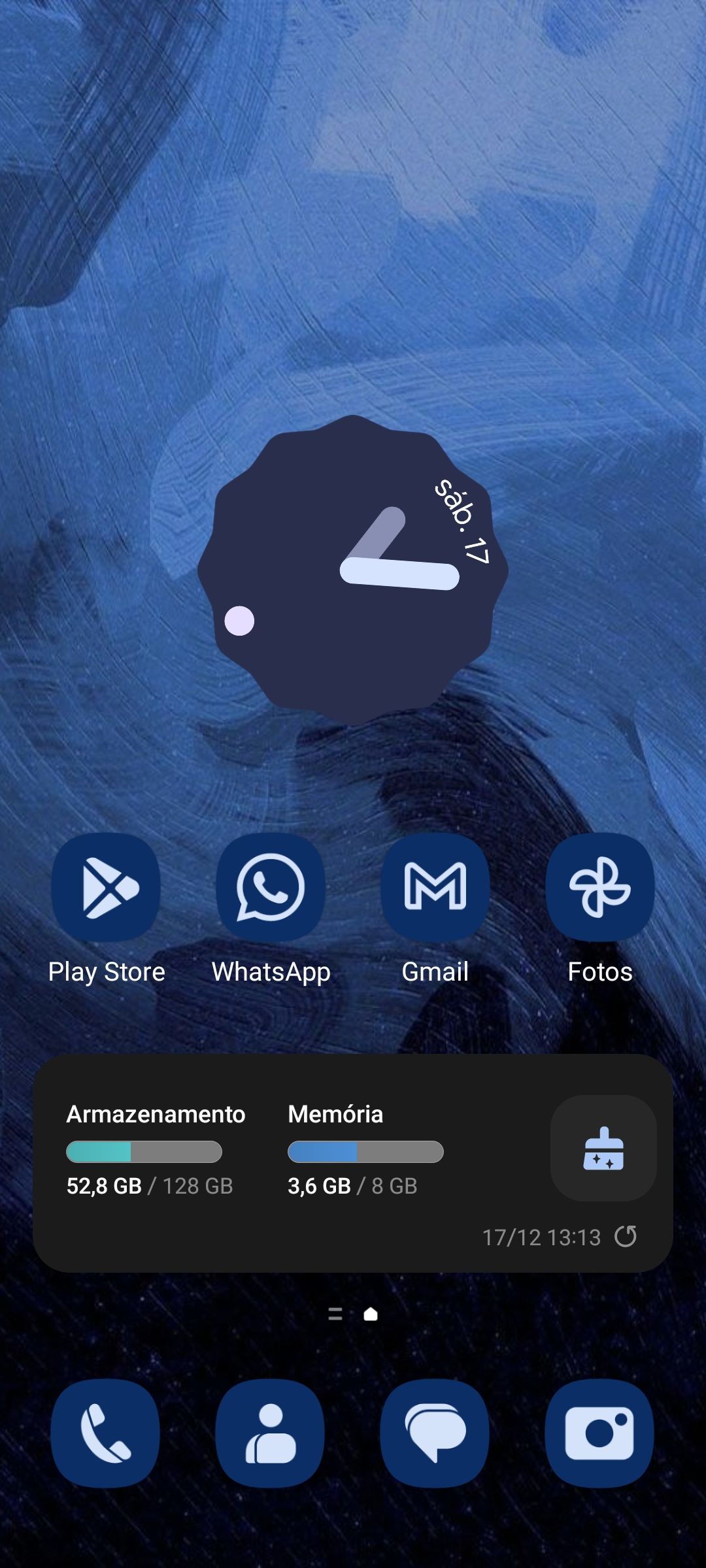 Como é sua tela inicial? - Samsung Members