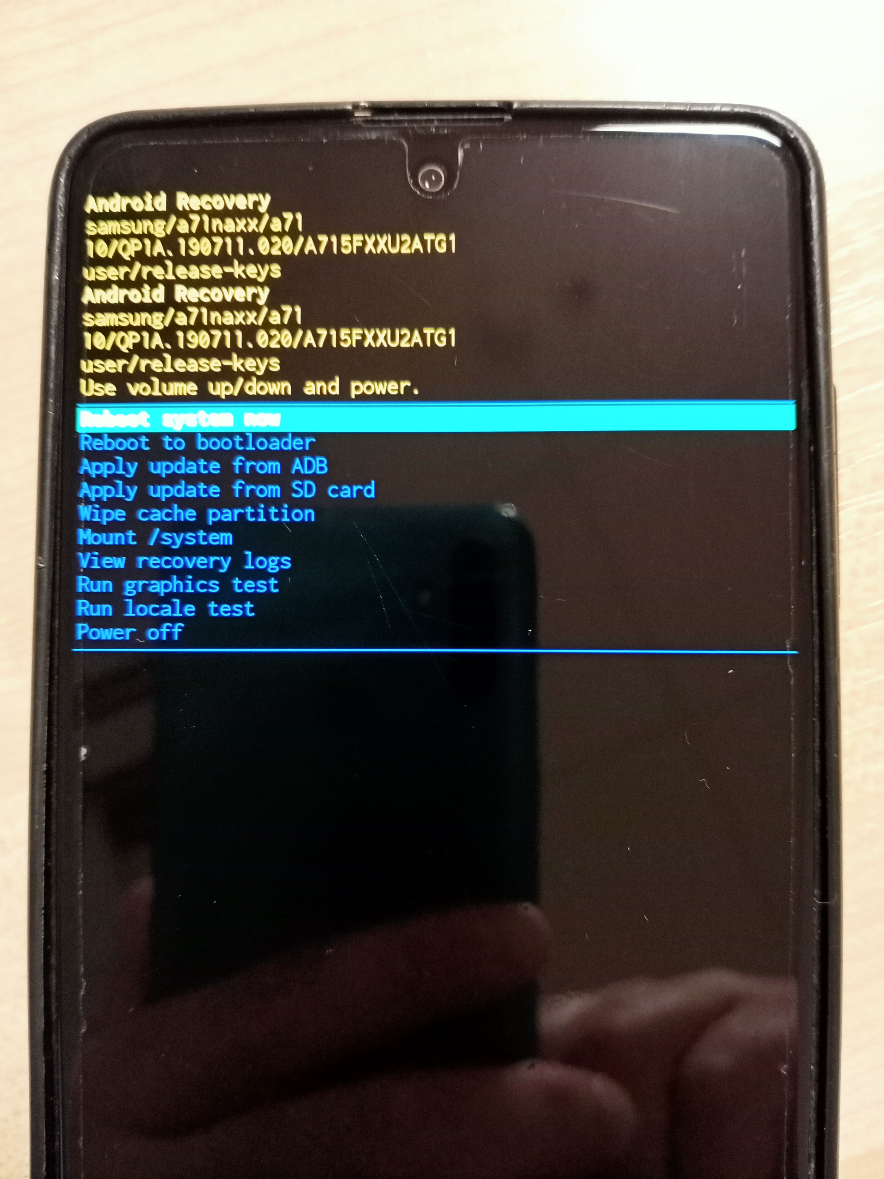 Solved: A71 problem - Samsung Members