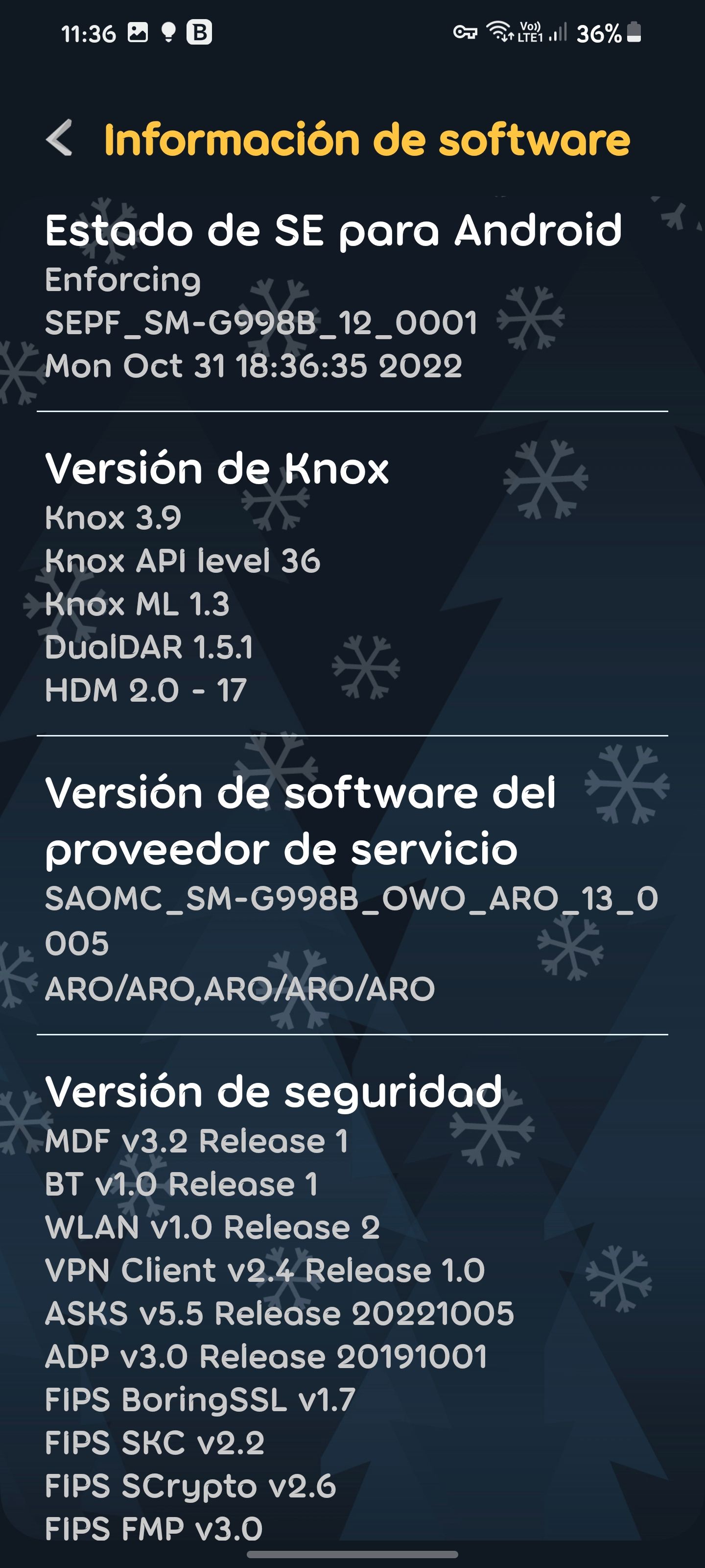 Android 13 s21 ultra UYO con Grabación de LLamadas - Samsung Members