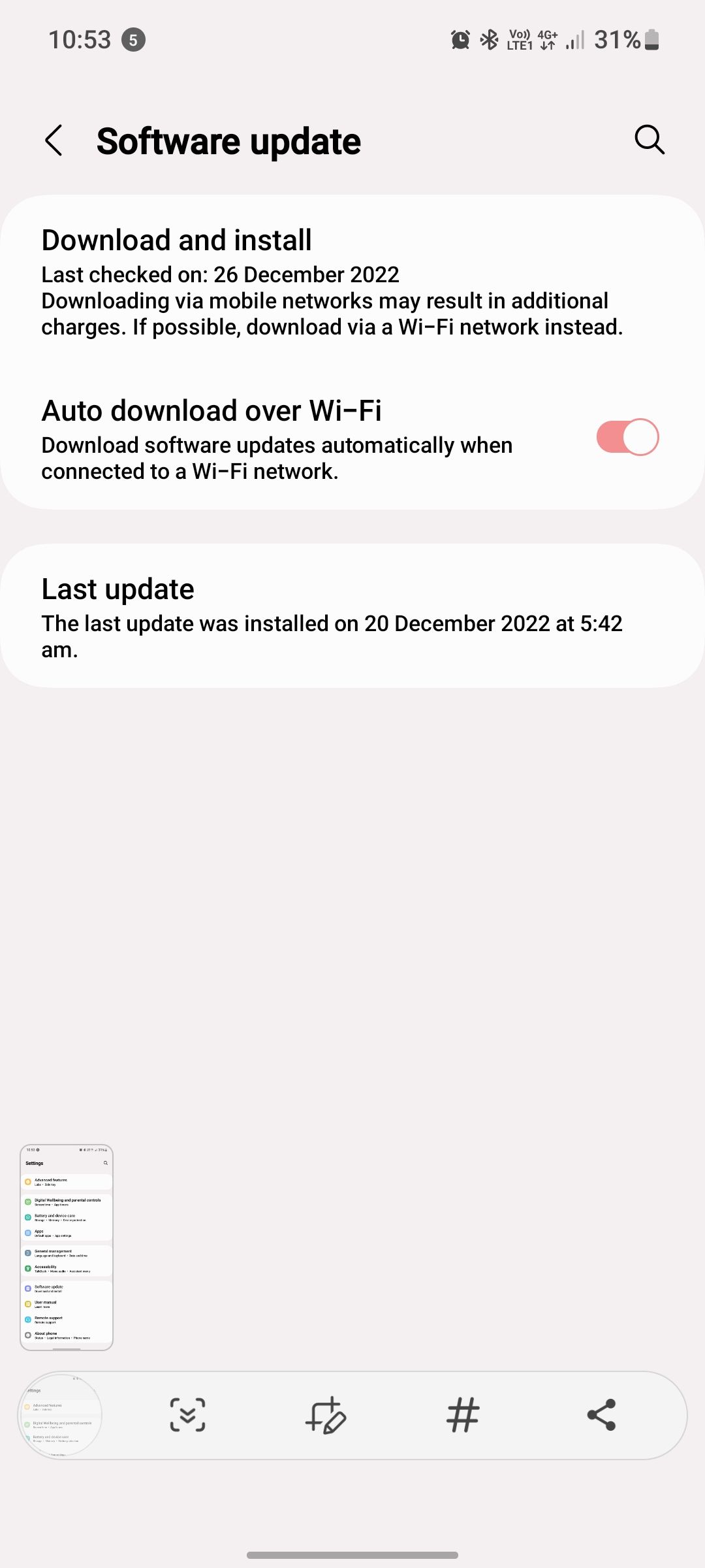 Software update - Samsung Members