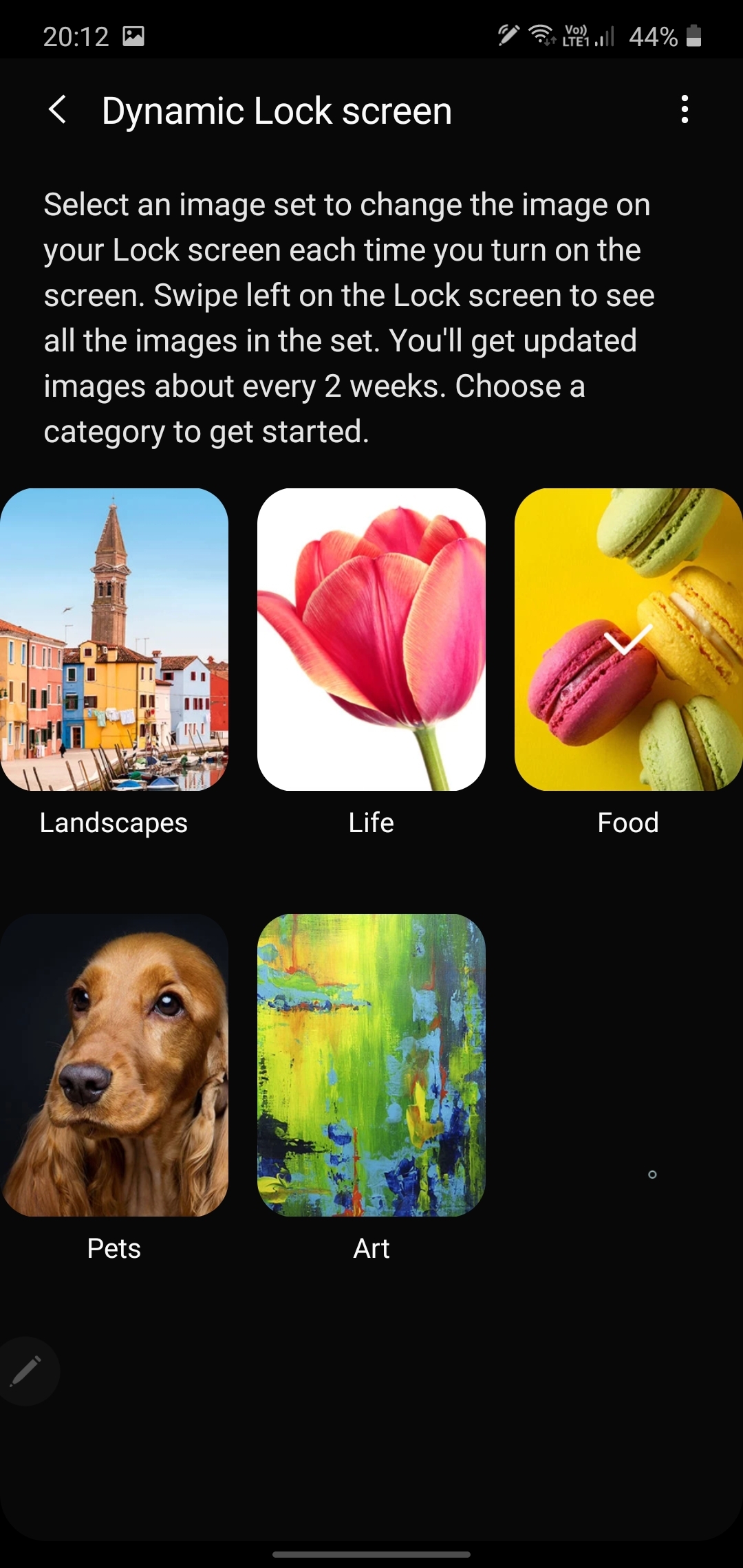Android 10 top 10 change- Dynamic lock screen wall... - Samsung Members