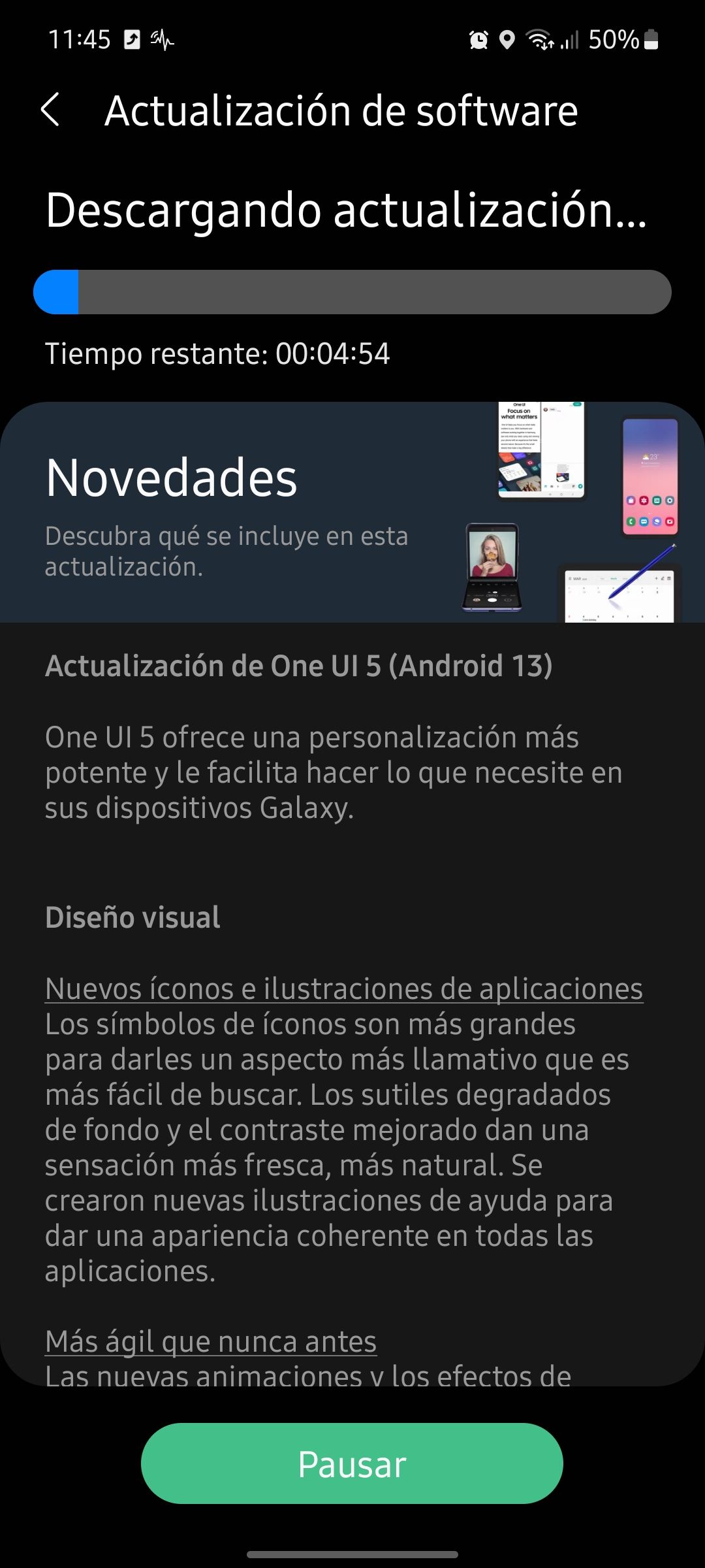 Android 13-samsung a52s 5g con ram de telcel - Samsung Members
