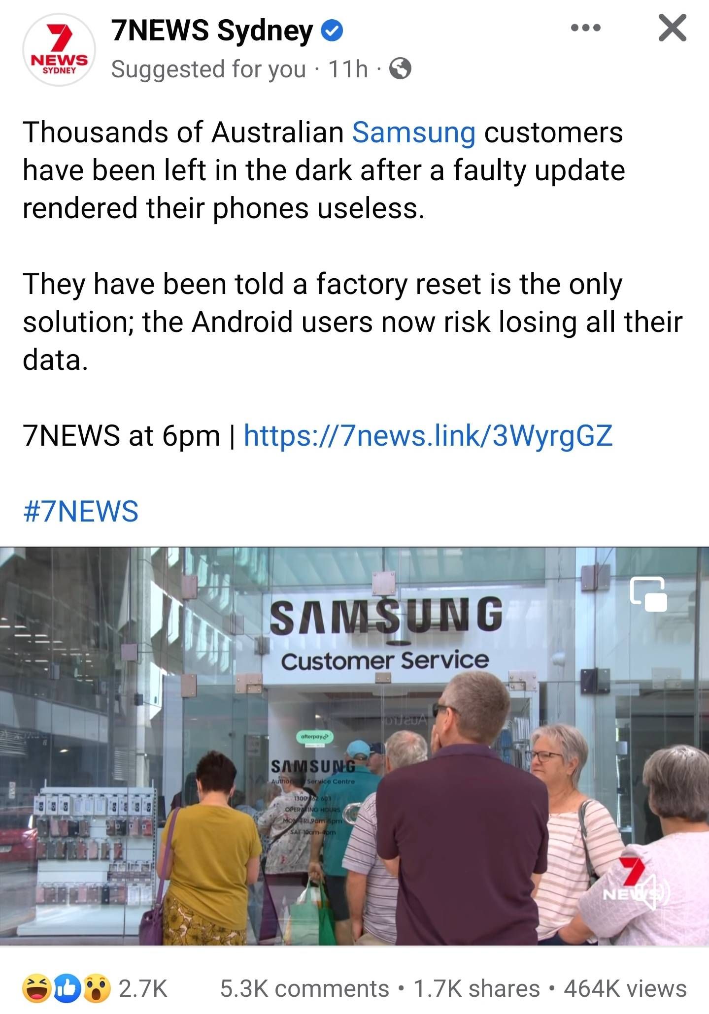 Concerned about Samsung Australia.. - Samsung Members