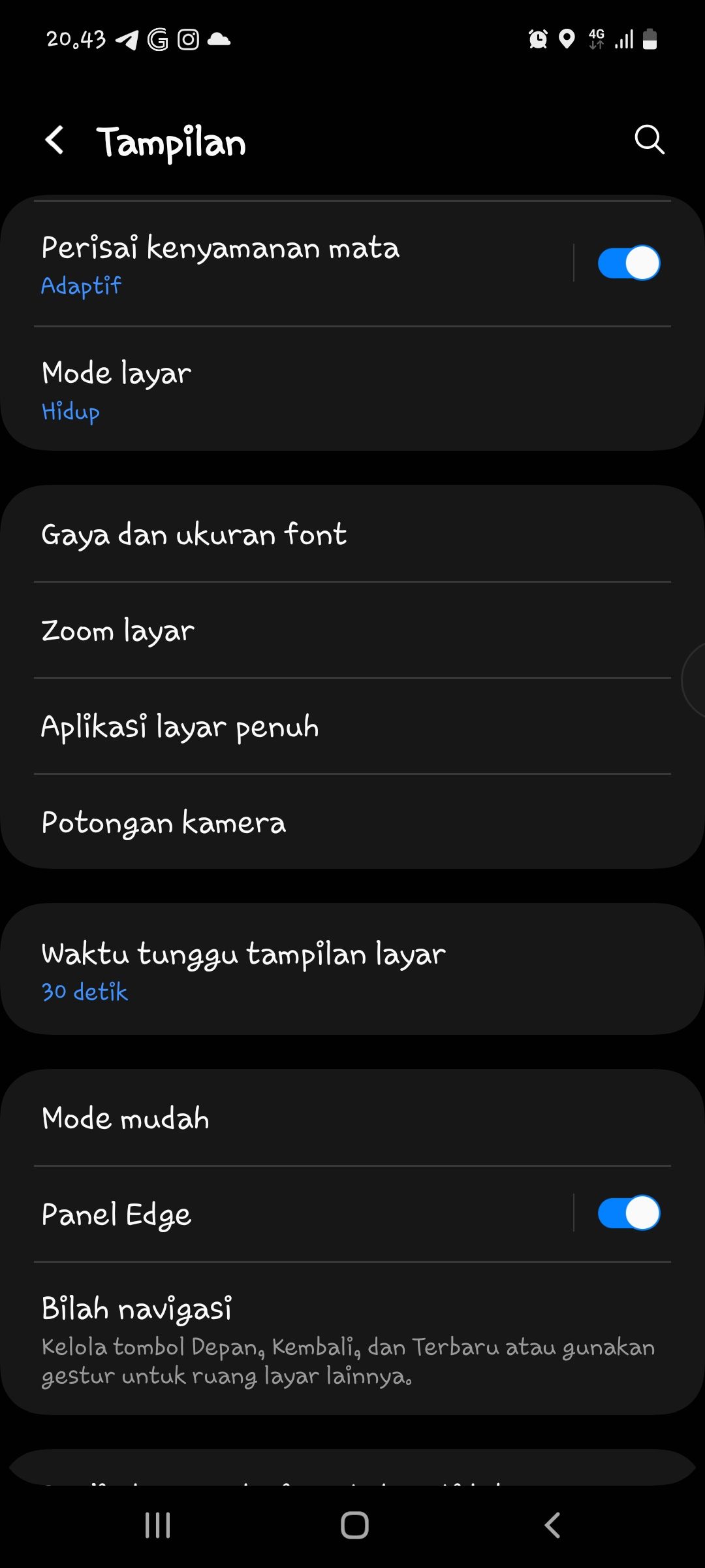 Ganti fonts - Samsung Members