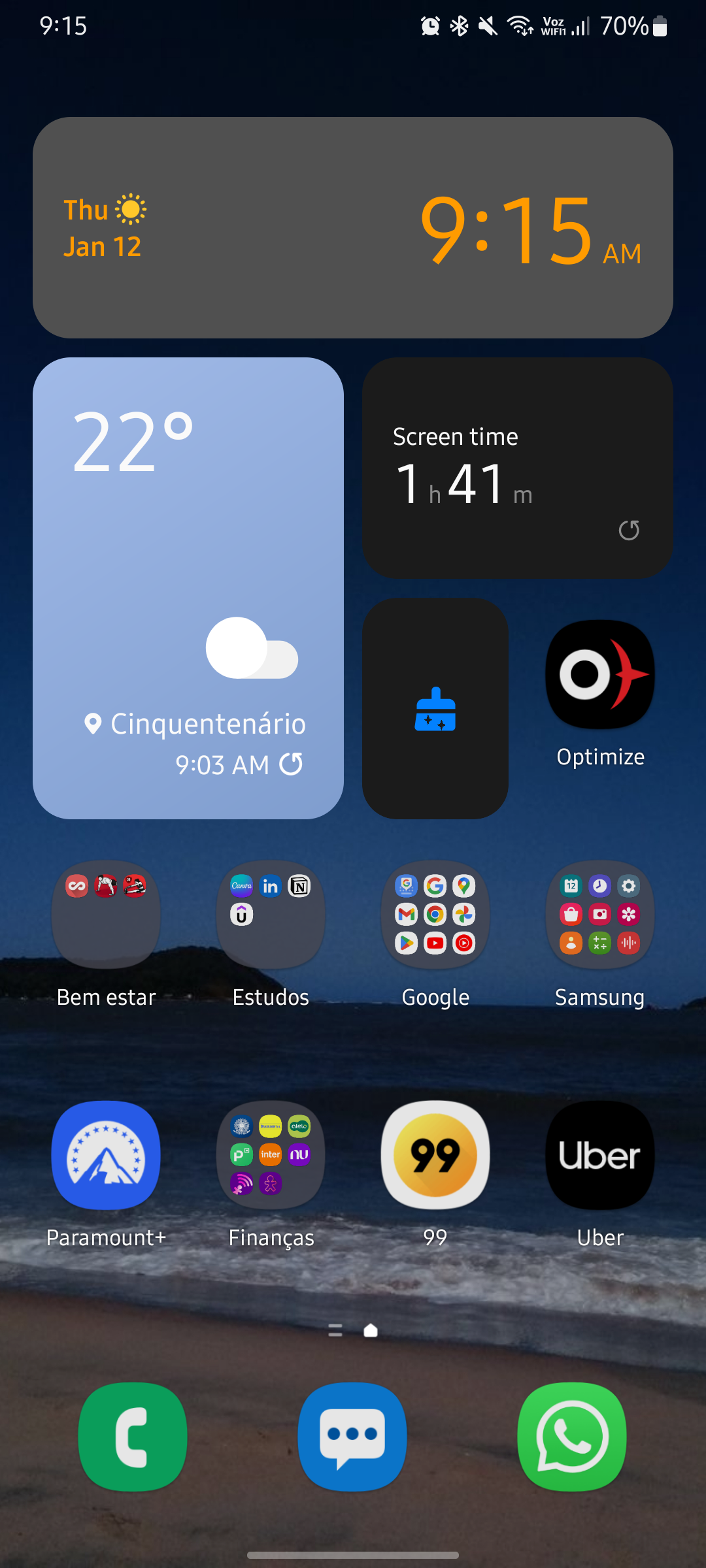 Home screen - Samsung Members