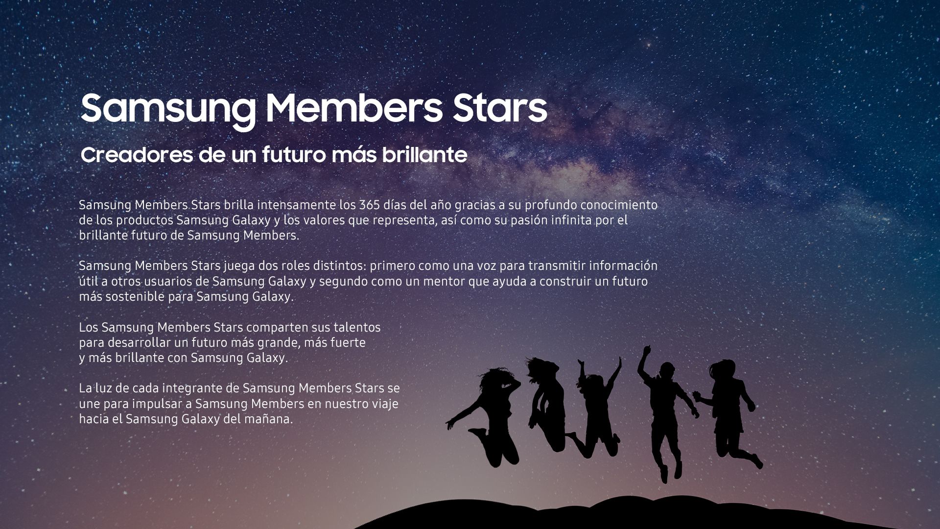 Alcanza las estrellas y sé parte de Samsung Member... - Samsung Members