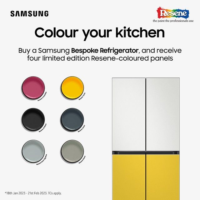 Colour your kitchen with Resene - Samsung Members