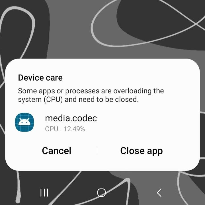 Overloading the System (CPU) - Samsung Members