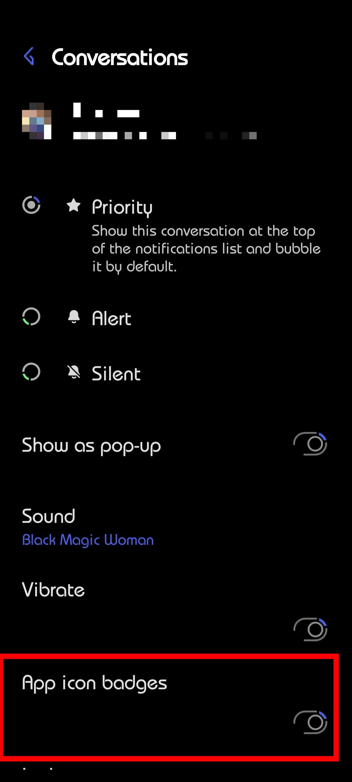 Message Icon Badges - Samsung Members