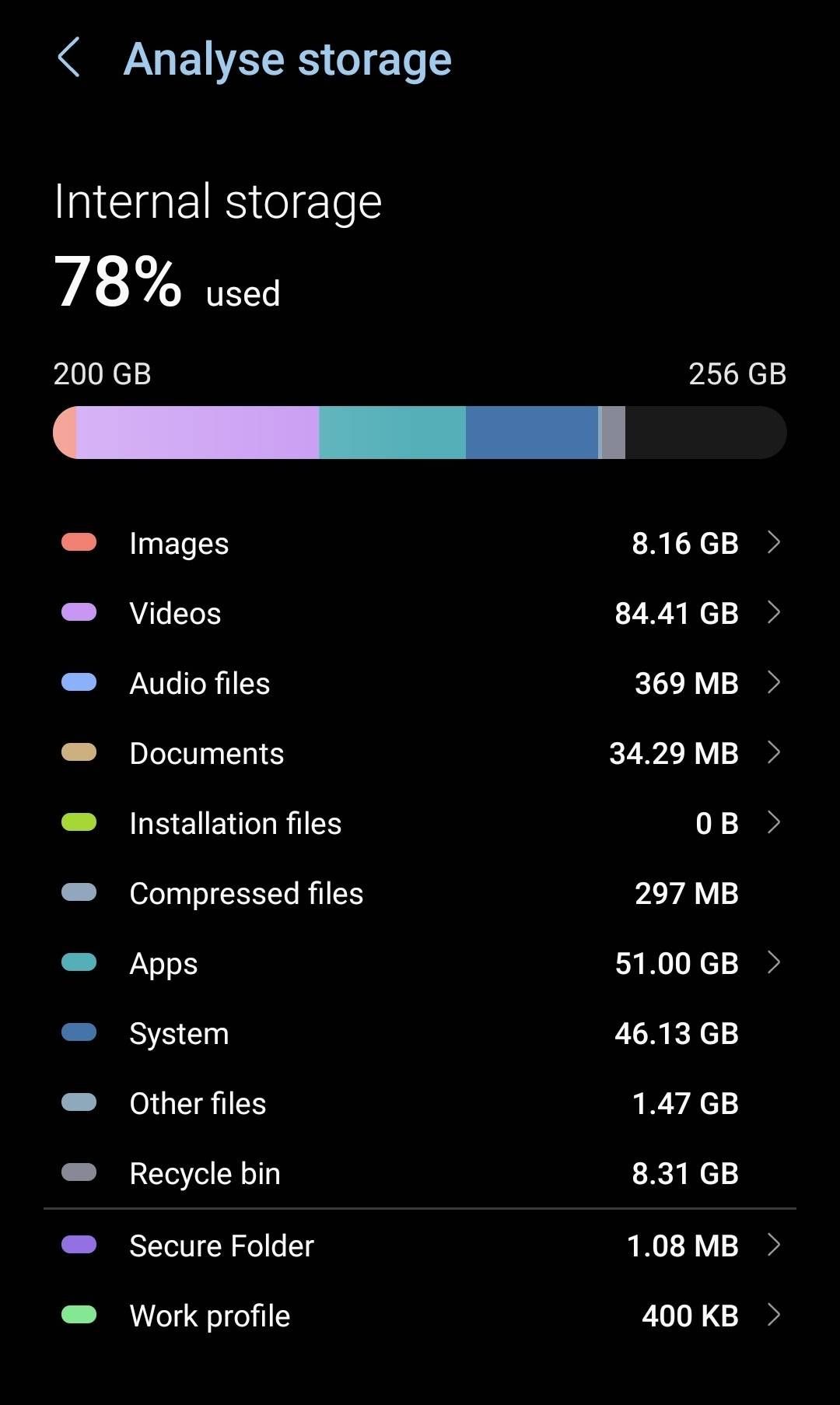 "System" storage takes 80GB help! - Samsung Members